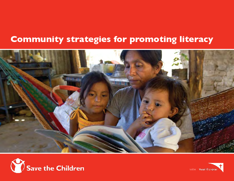 Community strategies for promoting literacy | Save the Children’s ...